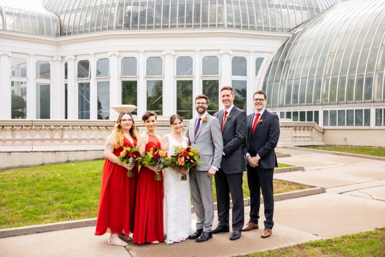 Como Park Zoo & Conservatory Wedding | Sunken Garden & Bullard ...