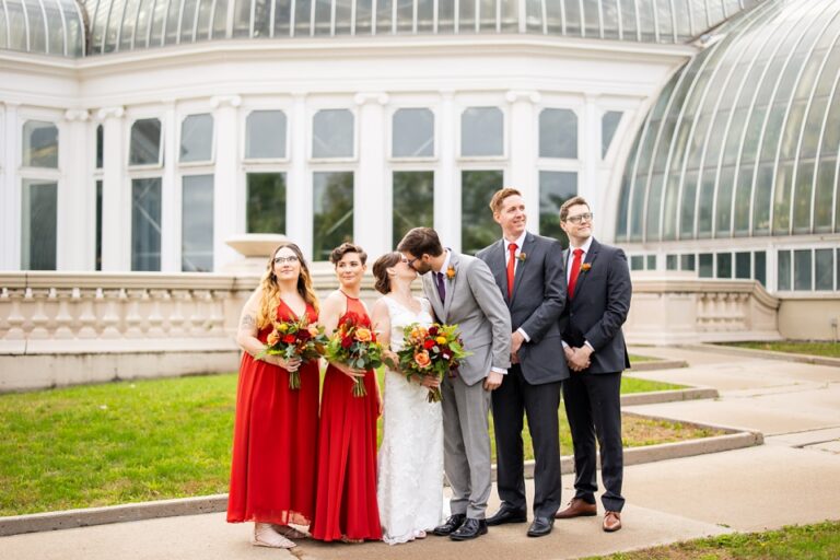 Como Park Zoo & Conservatory Wedding | Sunken Garden & Bullard ...